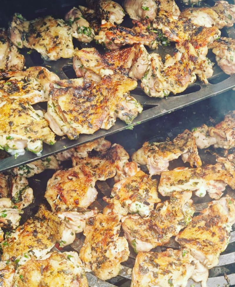 Gallery of our hog roasts at events in Buckinghamshire